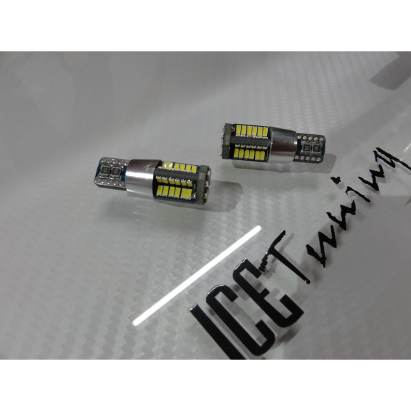 Led Can Bus T10 / W5w Branco 3.24W, 352 LUMENS 12-24V Sem Polaridade ...